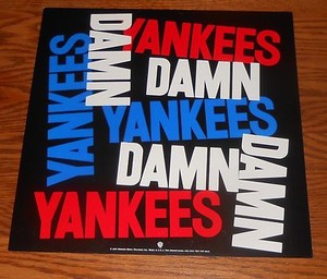 Damn Yankees Poster Flat Square 2-Sided 1990 Promo 12x12 | eBay