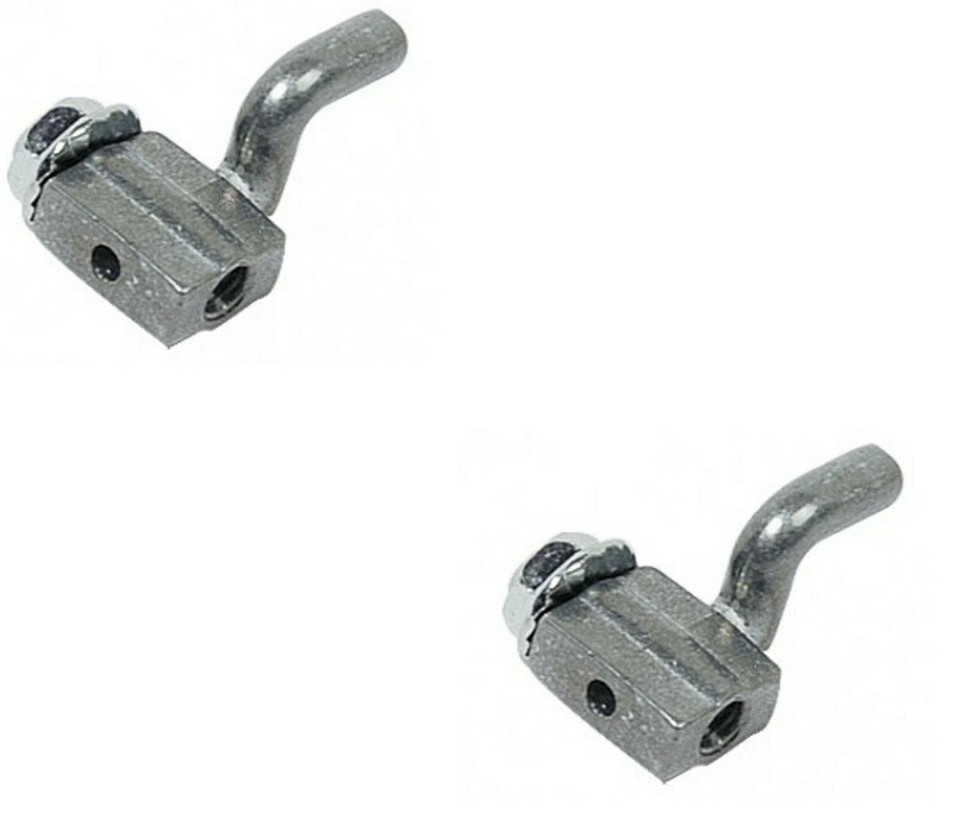 2x Universal Adjustable Cable Barrel Clamp Adjuster Bike Motorcycle ...