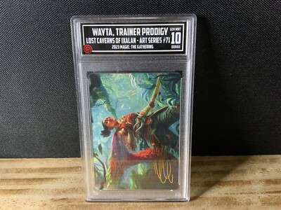 Art Series 71 Gold Signature - Wayta, Trainer Prodigy MTG The Lost ...