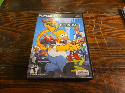 The Simpsons: Hit and Run PlayStation 2 Black Label Game, 2003 Edition ...