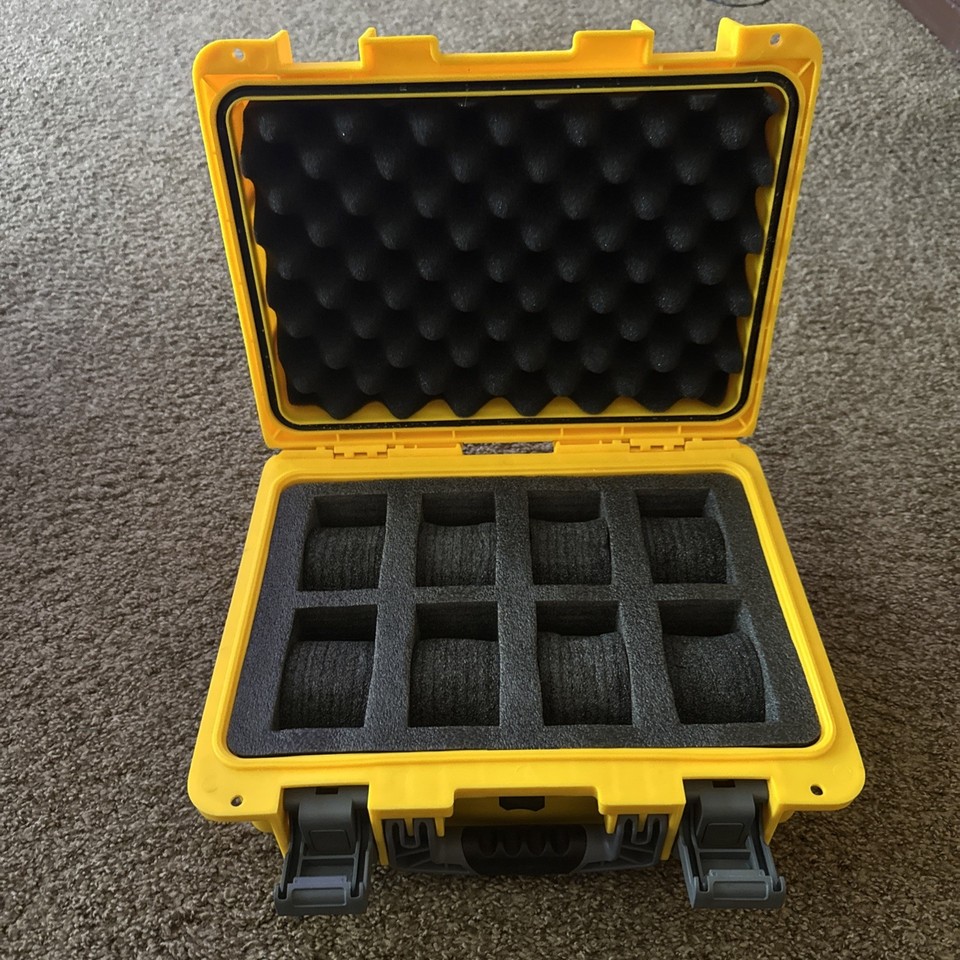 INVICTA YELLOW IMPACT 8-SLOT WATCH BOX CASE ONLY | eBay
