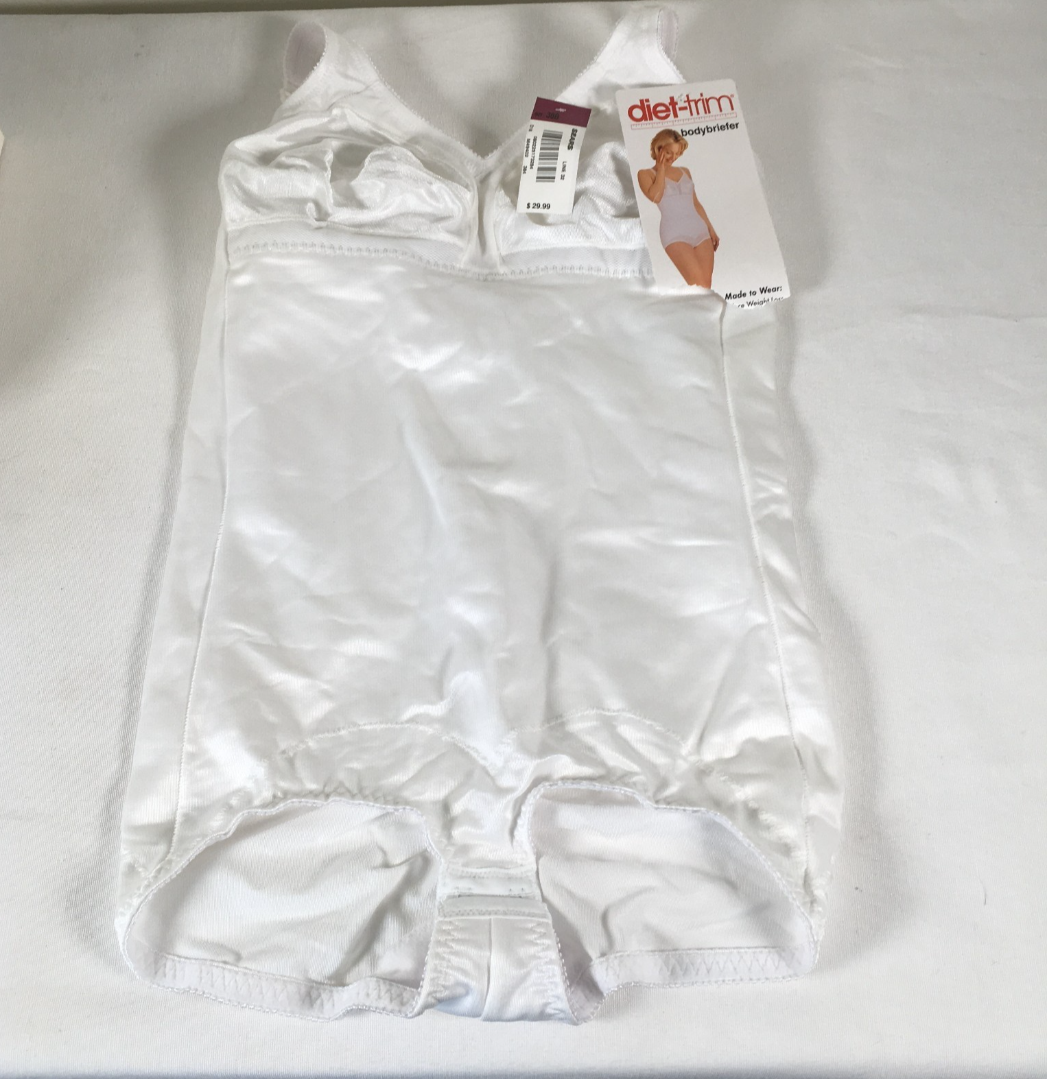 Vtg Sears Diet-Trim Body Briefer Shaper Girdle Extra Firm Control 38B ...