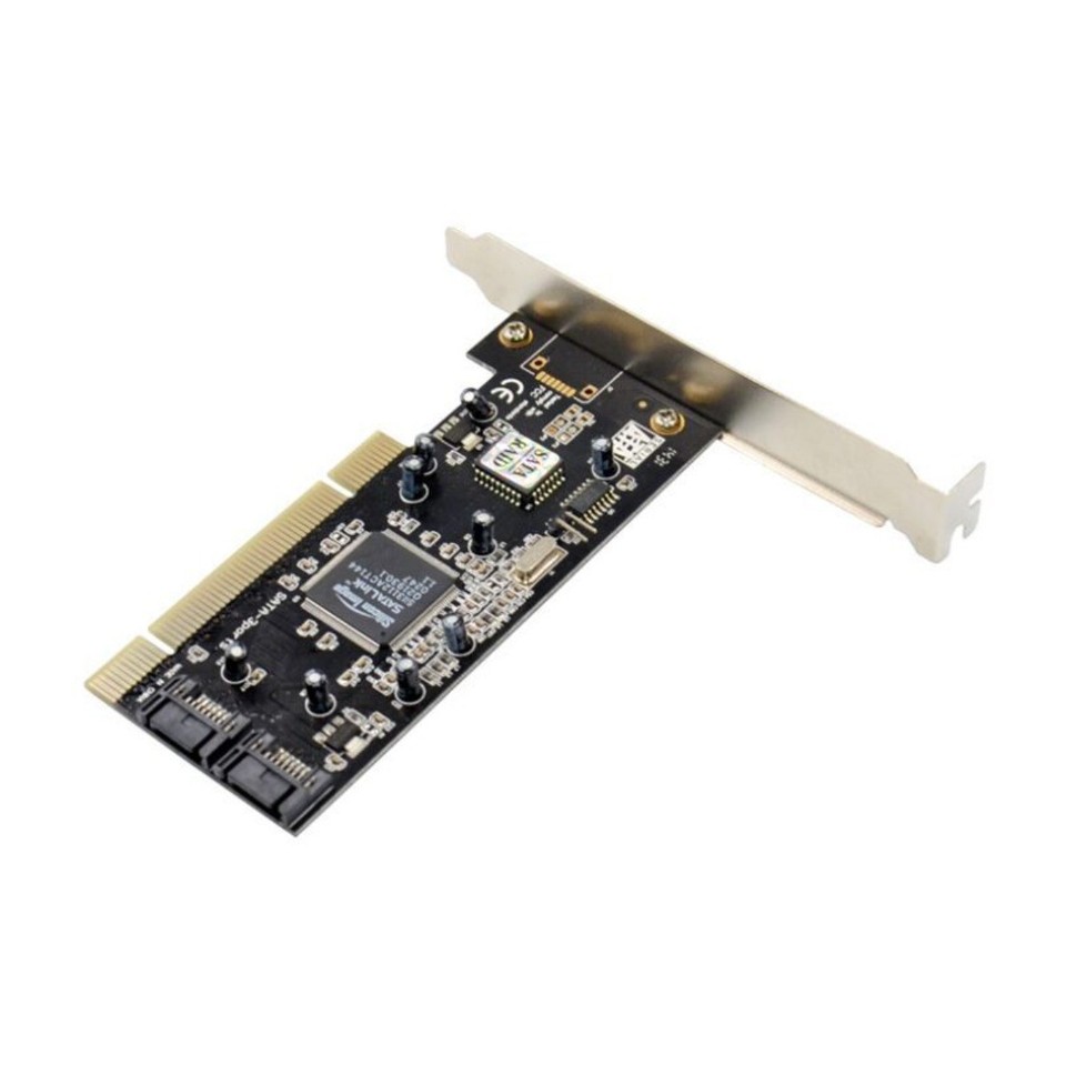 PCI To 2 Port SATA RAID Controller Card Sil3112 Chipset SATA PCI ...