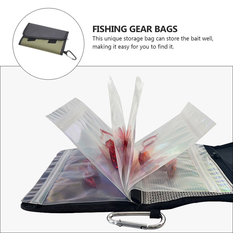Fishing Gear Storage Pouch Lure Tackle Bag Bags for Live | eBay Australia