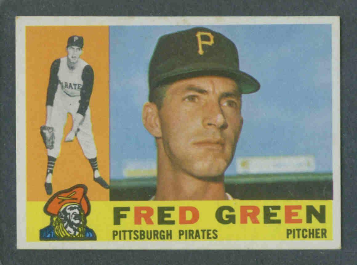 1960 Topps #272 Fred Green (Pirates) Vg-Ex (Flat Rate Ship) | eBay