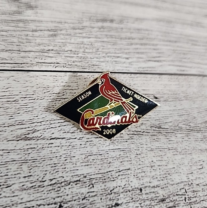 St Louis Cardinals 2008 Lapel Hat Pin Season Ticket Holder STH MLB ...