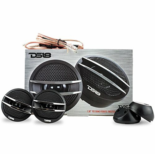 DS18 TX1S 1-3/8" Car Audio Tweeters Built in Crossovers 400 Watt ...