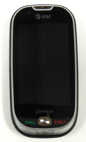 Pantech Ease P2020 - Blue and Silver ( AT&T ) Cellular Slider Phone ...