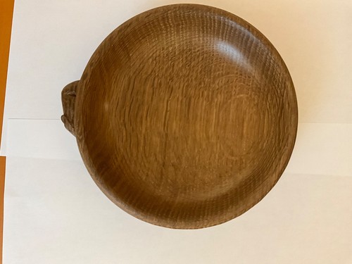 Robert Thompson “Mouseman” Oak Nut Bowl | eBay UK