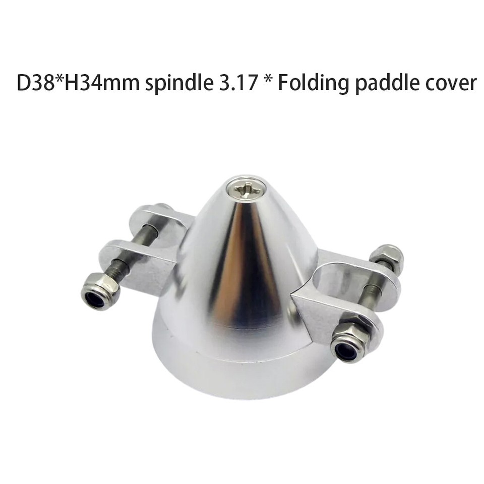 2-Blades Folding Propeller Prop Spinner Holder Metal Mount f RC ...