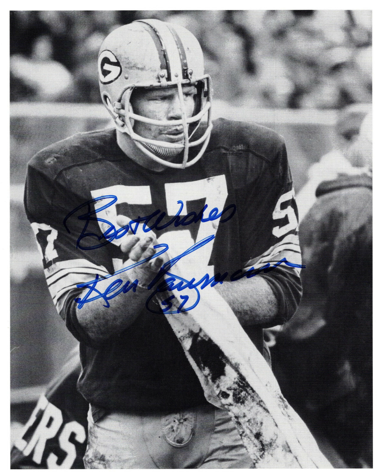 Packers SB I & II Champ KEN BOWMAN Signed 8x10 Photo #8 AUTO | eBay
