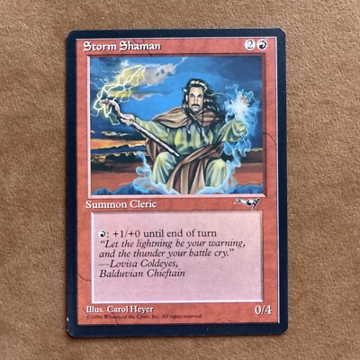 MTG - Storm Shaman (Deckmasters) | eBay