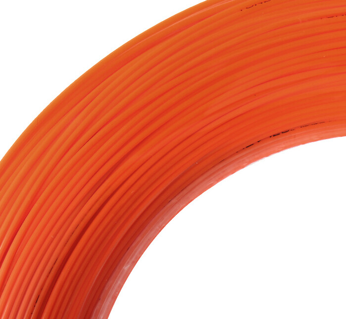 Kirschbaum Super Smash Orange Tennis Poly String 1.23 mm 17 Gauge Reel ...