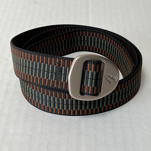 Simms Nylon Web Fishing Wading Belt Aircraft Aluminum Buckle Mens Size ...