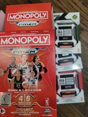2024 WNBA Prizm Monopoly 24 Card Lot 3 NUMBERED CARDS /50 | eBay
