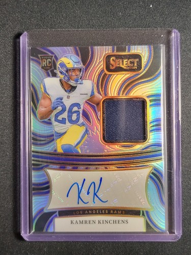 2024 Panini Select Football Kamren Kitchens Signature Memorabilia RPA ...