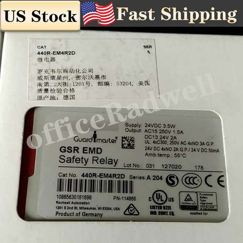 New AB Guardmaster Relay 440R-EM4R2D in box Safety Relays 440REM4R2D | eBay