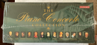 THE PIANO CONCERTO COLLECTION 25 CD BOX SET | eBay