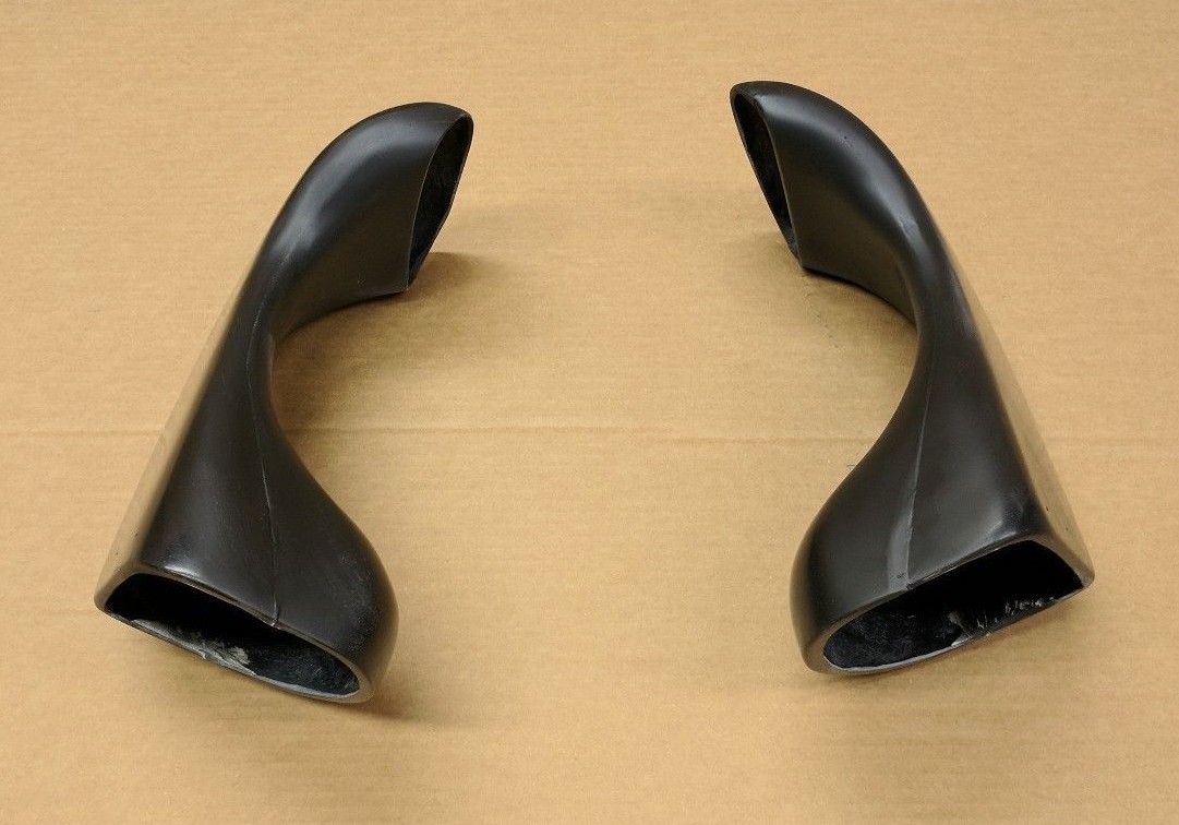 1997-2004 C6 Corvette Front Brake Cooling Duct Extensions NEW Made in ...