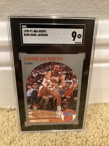 Mark Jackson 1990 Hoops #205 Base (Menendez Brothers in Background ...