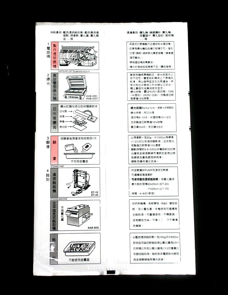 3pc FR4 Positive Acting Presensitized PCB GS2030 200x300x1.6mm 1-Side ...