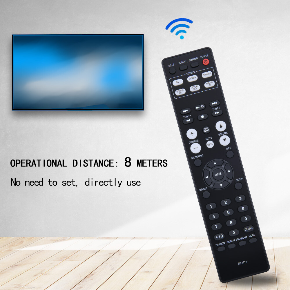 New RC-1214 Remote Control For Denon CD Receiver RCD-M41 RCD-M41DAB RCD ...