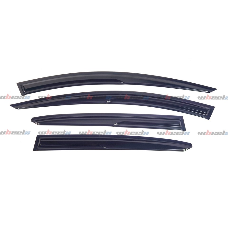 For Acura RDX 13-18 JDM Mugen Style Window Visor Rain Guards Sun Shade ...