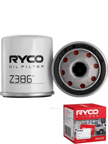 Ryco Oil Filter Z386 + Service Stickers fits Holden Nova 1.6 LE | eBay