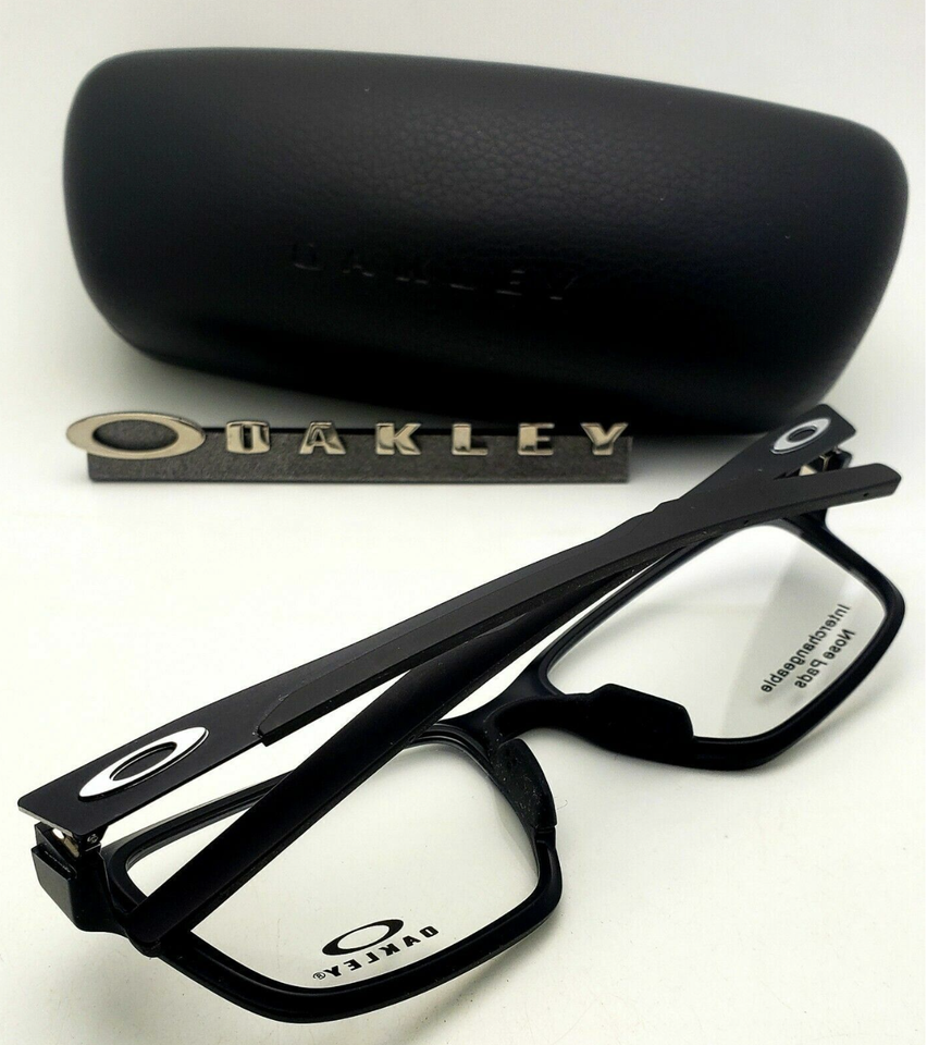 New Oakley Reading Glasses METALINK OX8153-0155 55-17 Satin Black ...