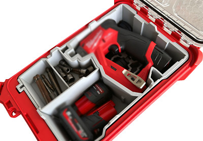 Milwaukee M12 Install Driver Packout Compact Insert Organizer Tray Tool ...