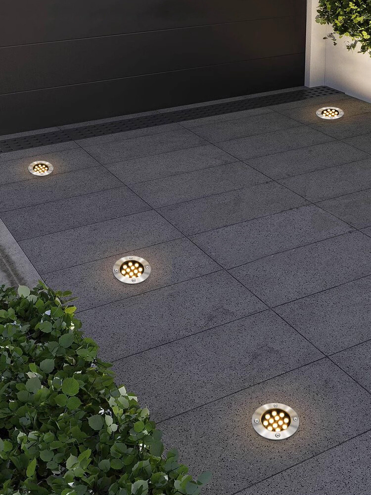 Led Light Embedded Concrete Outdoor Waterproof IP65 Footlight Lighting