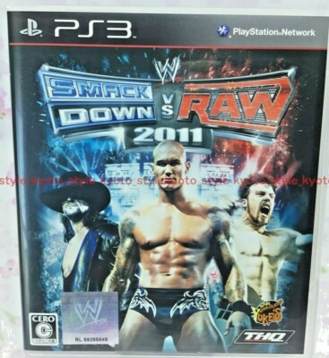 USED PS3 PlayStation 3 WWE Smackdown vs Raw 2011 10926 JAPAN IMPORT | eBay