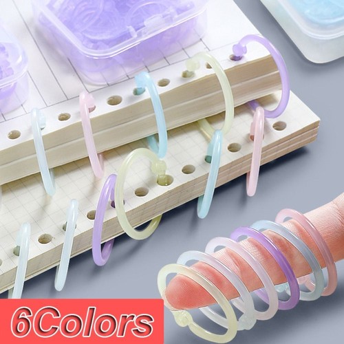 DIY Loose Leaf Paper Buckle Multi-Function Loose-leaf Book Hoops School ...