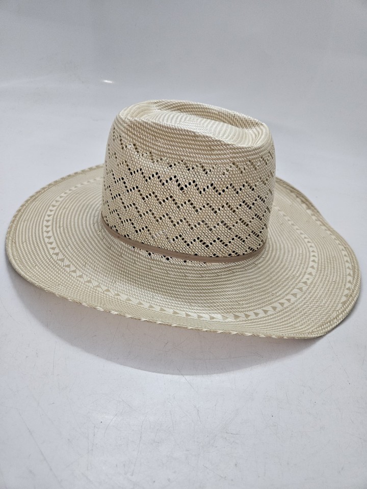 Resistol Men's 20X Tuff-Anuff Straw Cowboy Hat Size 7 1/8 | eBay