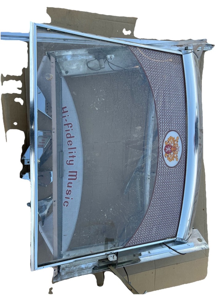 wurlitzer jukebox machine Top Glass Assembly | eBay