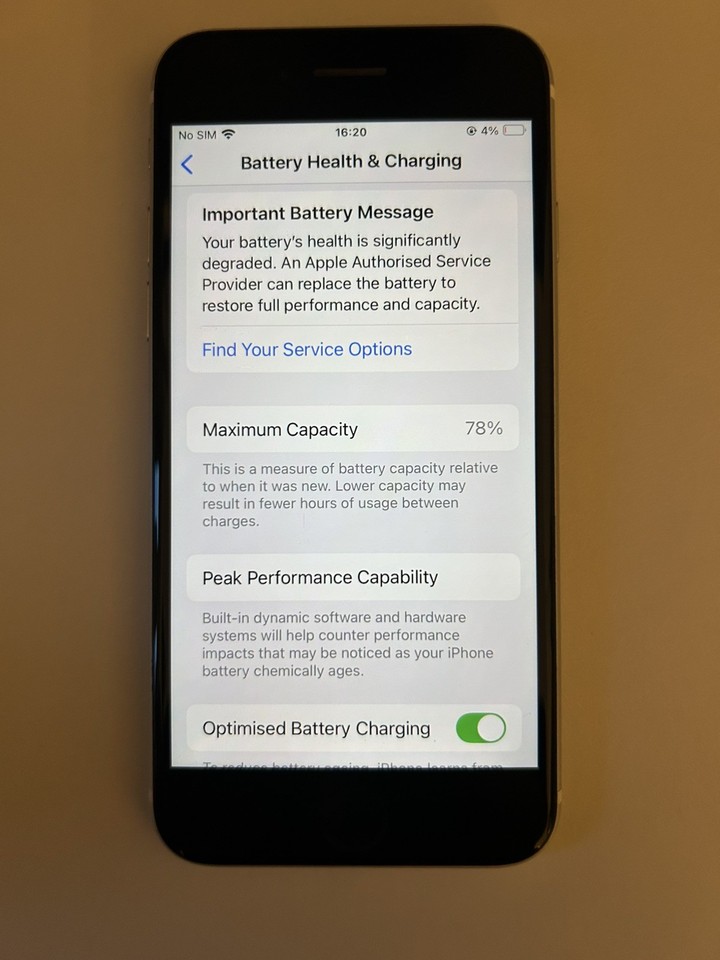 Apple iPhone SE 2020 2nd Gen 64GB White A2296 - Very Good Condition ...