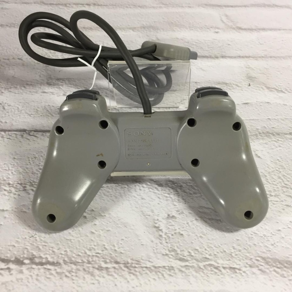 Sony PS1 Gray Genuine Controller Tested Working B Model | eBay