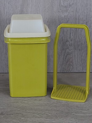 Tupperware Pickle Olive Jalapeño Container Keeper Avocado Green 1330-17 ...