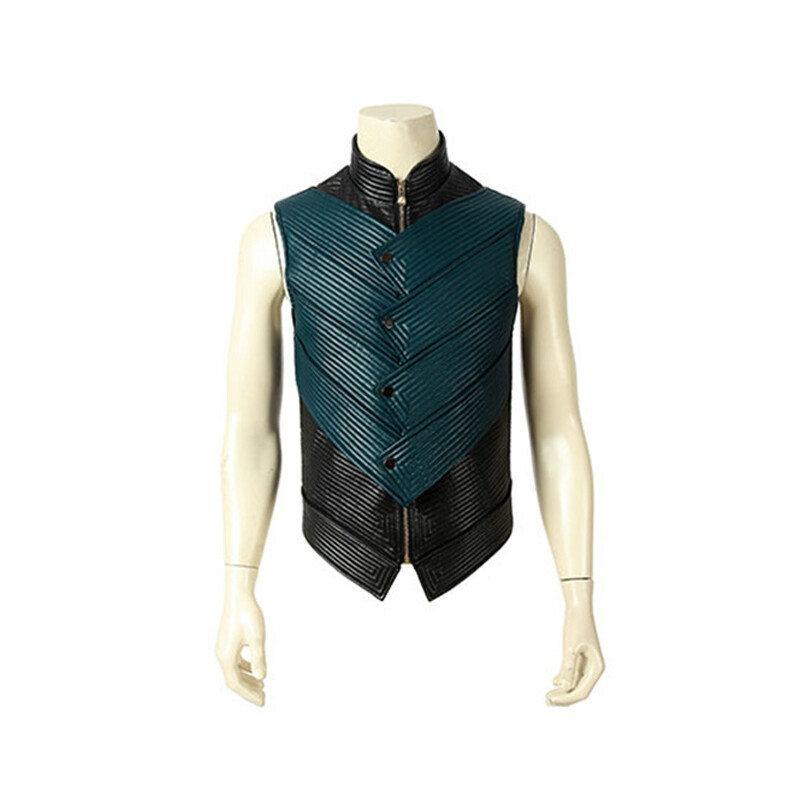 Devil May Cry 5 Vergil Windbreaker Vest Pants Gloves Suit Cosplay ...
