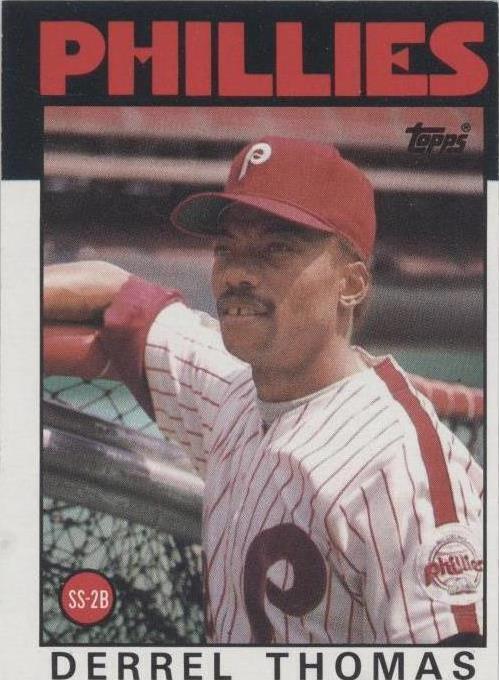1986 Topps - Derrel Thomas #158 for sale online | eBay