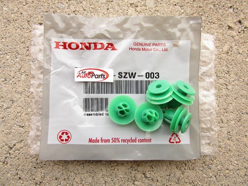 13 - 20 HONDA FIT INTERIOR DOOR PANEL RETAINER CLIPS GREEN OEM QTY 5 ...