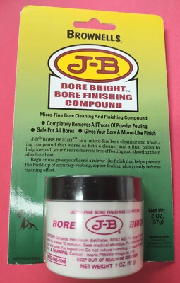 J-B Bore Bright Bore Finishing Compound Years of Use by Competitors and Hunters | eBay