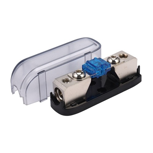 Car Stereo Fuse Holder, Auto Audio Fuse Box Distribution 4Ga In 4Ga Out ...