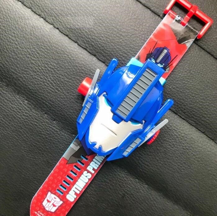 Kids Cartoon Watch Projector Transformers Optimus Prime cosplay Light ...