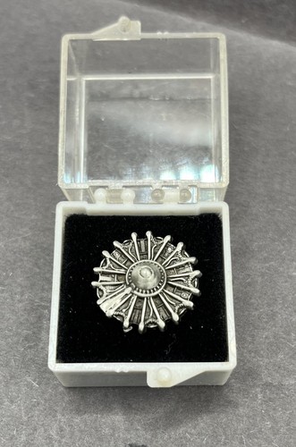 Vintage Pratt & Whitney Radial Wasp Engine Tie Tack Pin MIB | eBay