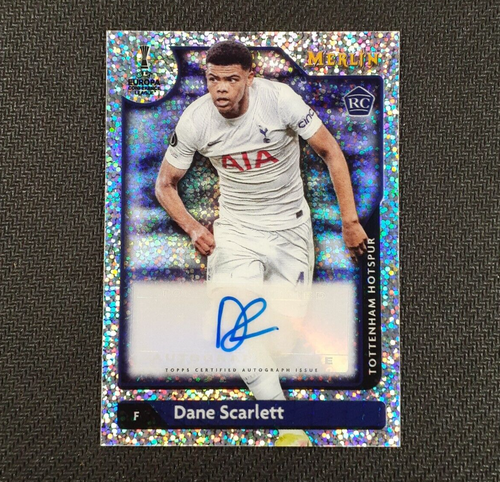 2021-22 Merlin Chrome #A-DS Dane Scarlett Auto /150 Hotspurs! | eBay