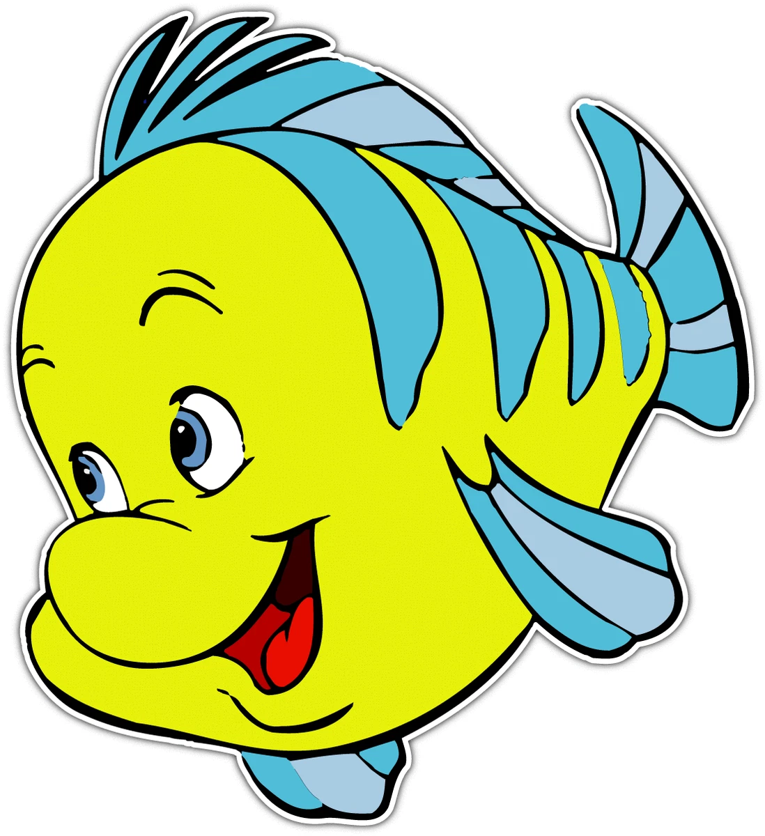 Little Mermaid Fish Characters