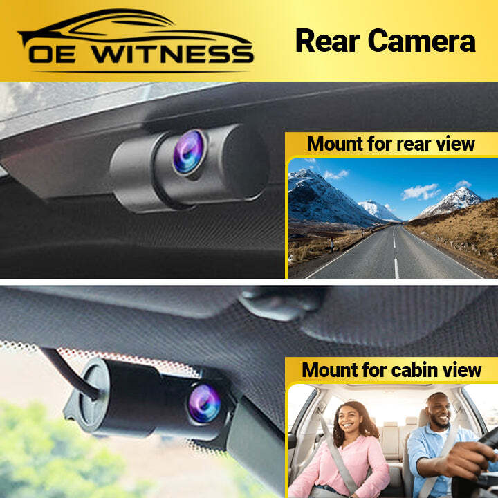OE Witness Dash Cam for Honda | Civic, CRV, HRV Front and Rear 4K ...