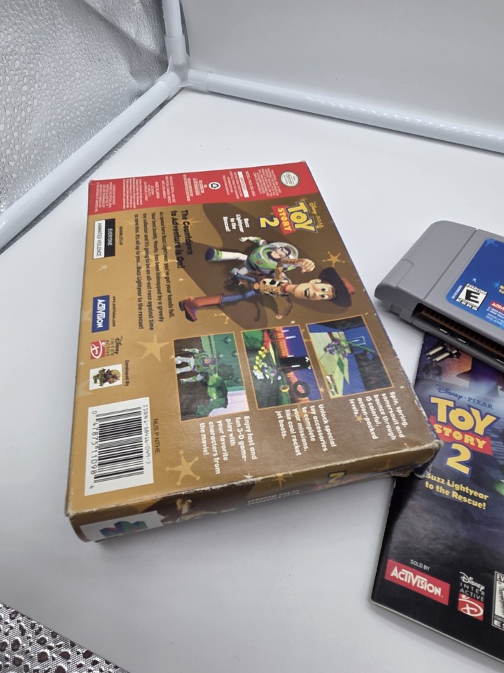 Lot of 3 Nintendo 64 N64 Games - scooby doo, nascar, toy story 2 Tested ...