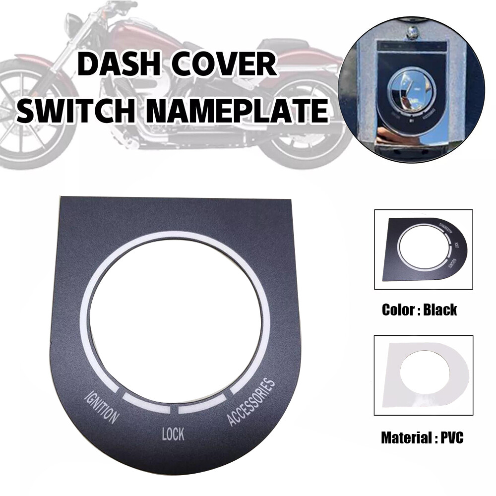 Dash Cover Switch Nameplate For Harley Dyna Wide Glide FXDWG Softail ...